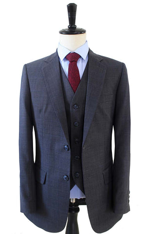 Men's Worsted Suits Premium 3 Piece Suits for All Seasons BDtailormade